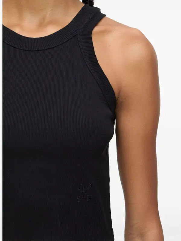 Closed Cropped Tank Top
