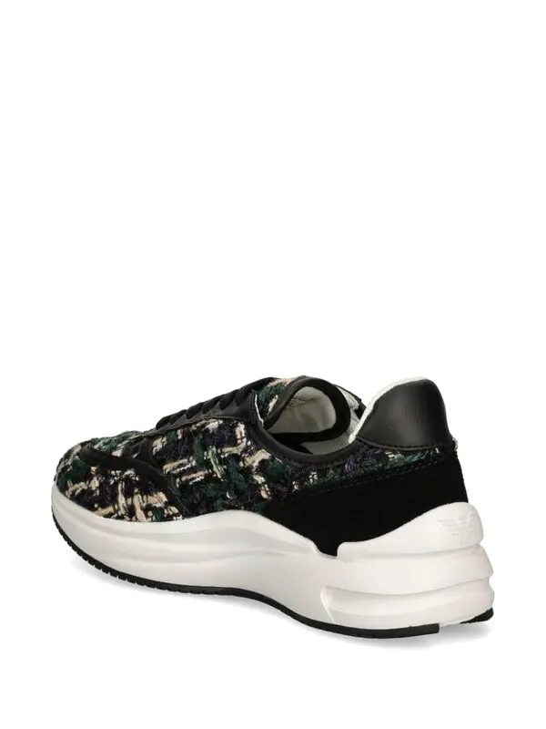 Emporio Armani Bouclé Sneakers
