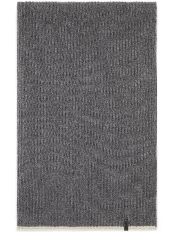 Brunello Cucinelli Cashmere Scarf - Grey