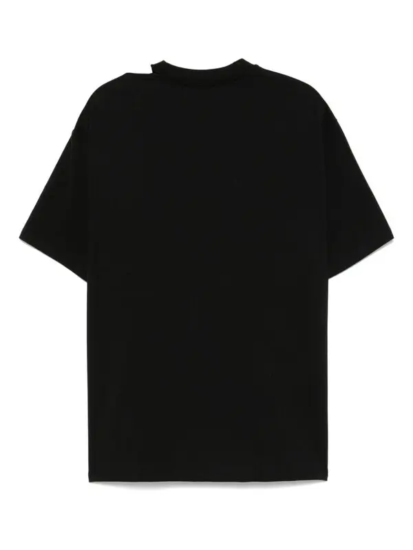 Roberto Cavalli Shoulder-jewel T-shirt