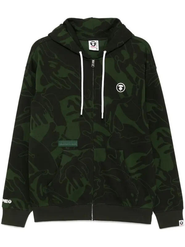 AAPE BY *A BATHING APE® Moonface Hooded Jacket
