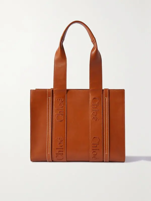 Chloé Woody Medium Leather Tote