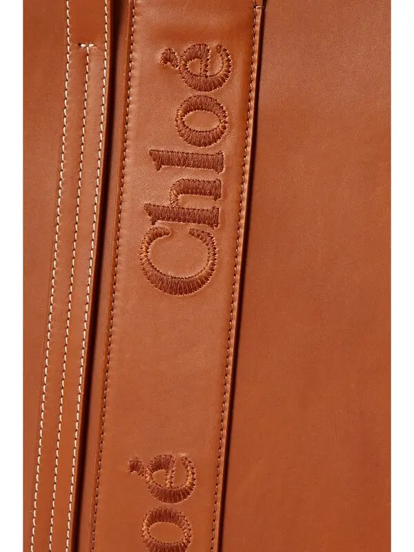 Chloé Woody Medium Leather Tote