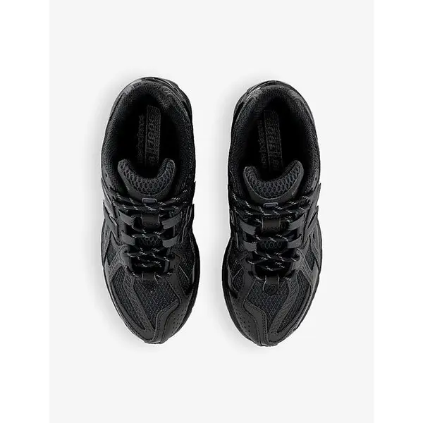 NEW BALANCE 1906 Brand-patch Leather And Mesh Low-top Trainers - Triple Black