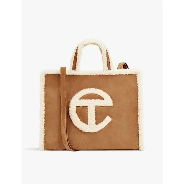 UGG X Telfar Medium Suede Tote Bag