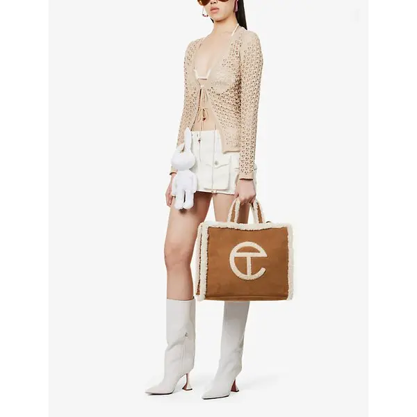 UGG X Telfar Medium Suede Tote Bag
