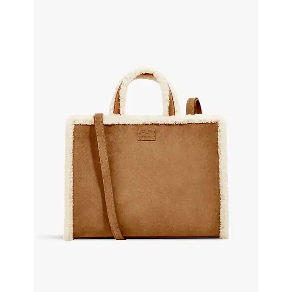 UGG X Telfar Medium Suede Tote Bag