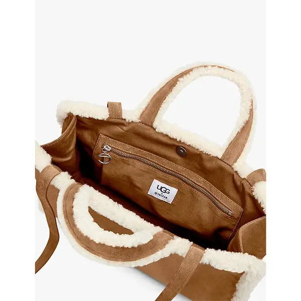 UGG X Telfar Medium Suede Tote Bag