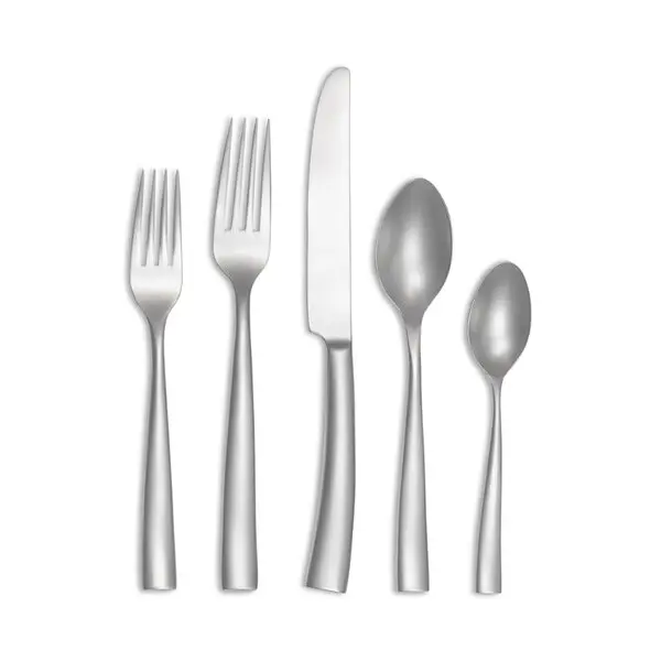 COUZON Silhouette Velvet 5 Pc. Place Setting - Silver