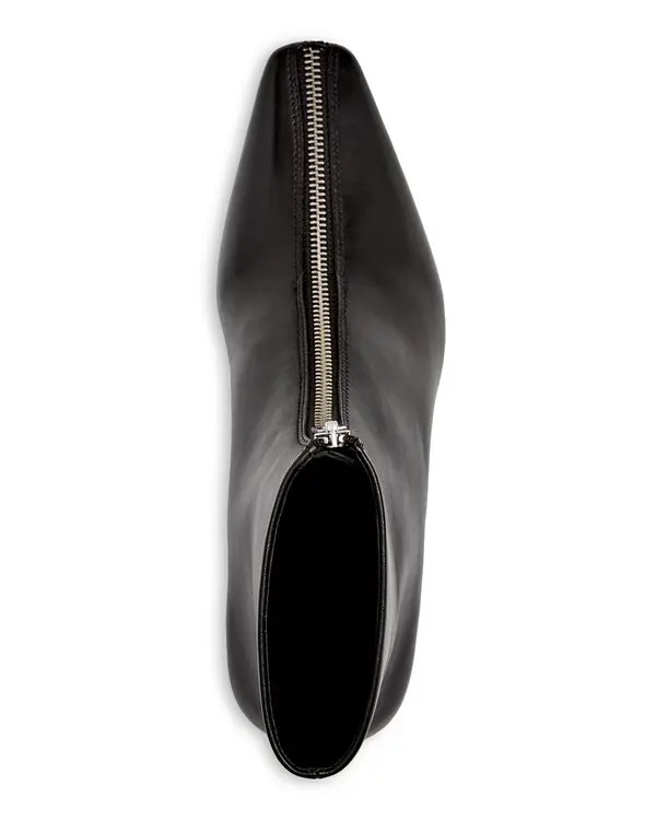 Simkhai Ryder Zip Front Booties - Black