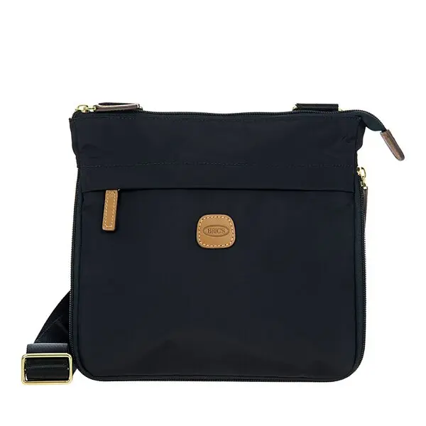 Bric'S X-travel Expandable Shoulder Bag - Navy