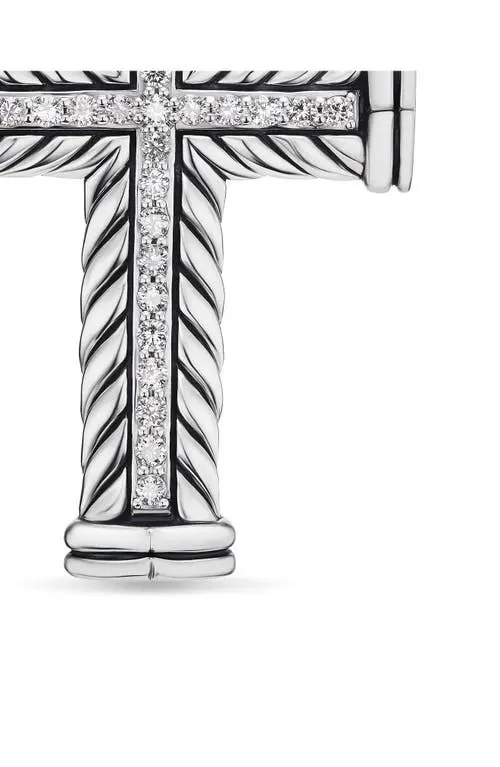 David Yurman Chevron Cross Pendant