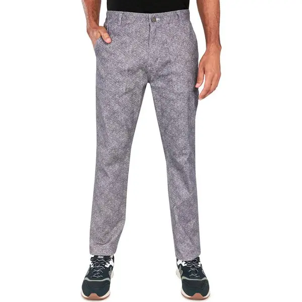 BROOKLYN BRIGADE Marled Print Stretch Pants