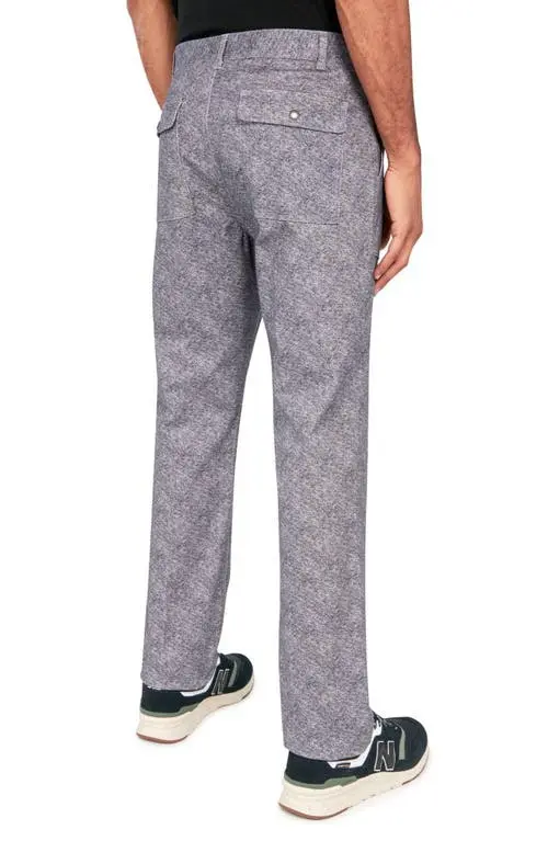 BROOKLYN BRIGADE Marled Print Stretch Pants