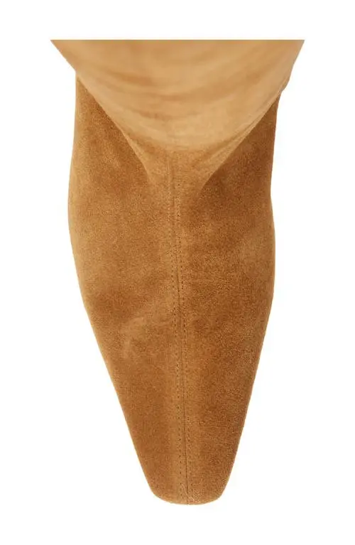 Staud Wide Shaft Wally Knee High Boots - Tan