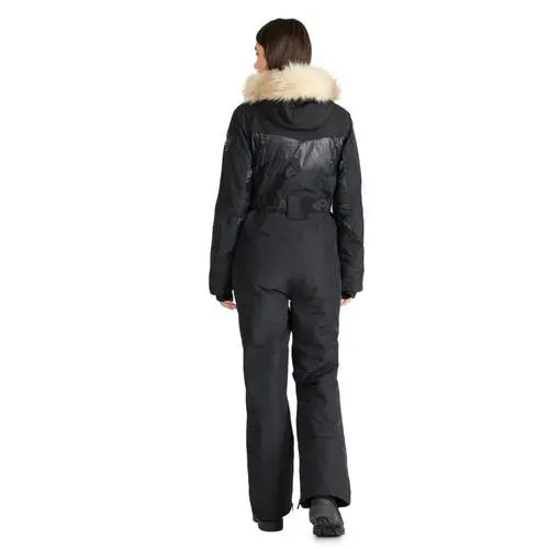 Pajar Pearl Belted Mixed Media Ski Jumpsuit