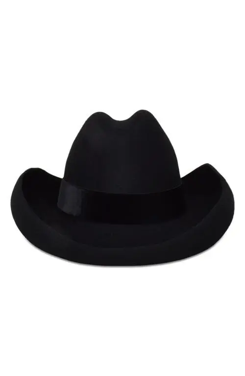 GIGI BURRIS MILLINERY Belle Western Hat - Black