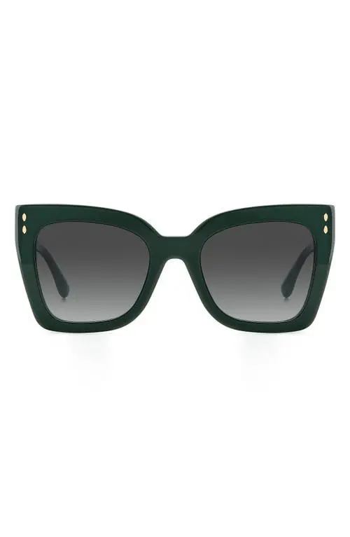 Isabel Marant 53mm Butterfly Sunglasses - Green/ Grey Green
