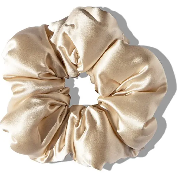 DROWSY SLEEP CO. Xxl Silk Padded Scrunchie - Dusty Gold