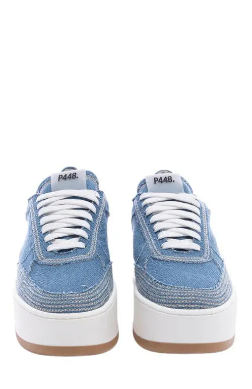 P448 Empire Platform Sneaker - Denim