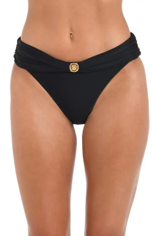 L'Agence Mya Classic Bikini Bottom - Black