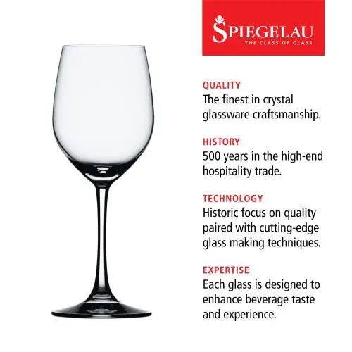 SPIEGELAU Vino Grande White Wine Glass Set Of 4