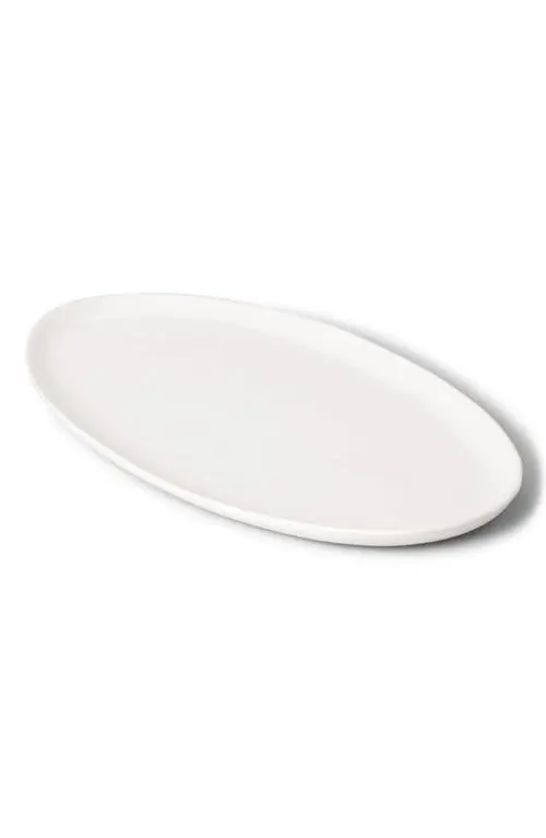 FABLE The Oval Serving Platter - Cloud White