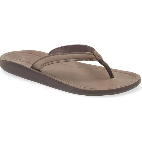 Olukai Southshore Flip Flop - Dark Java/dark Java