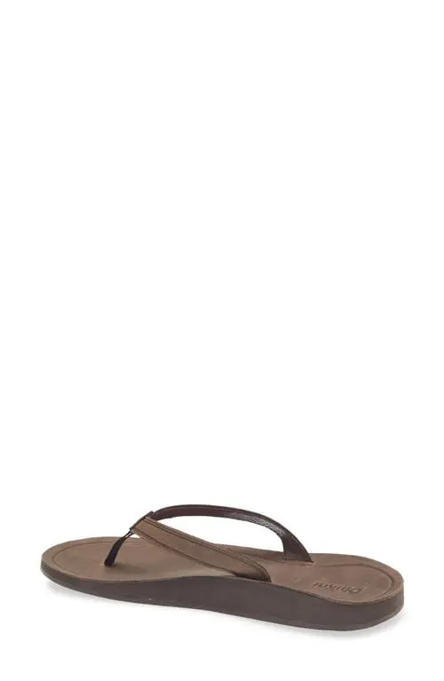 Olukai Southshore Flip Flop - Dark Java/dark Java