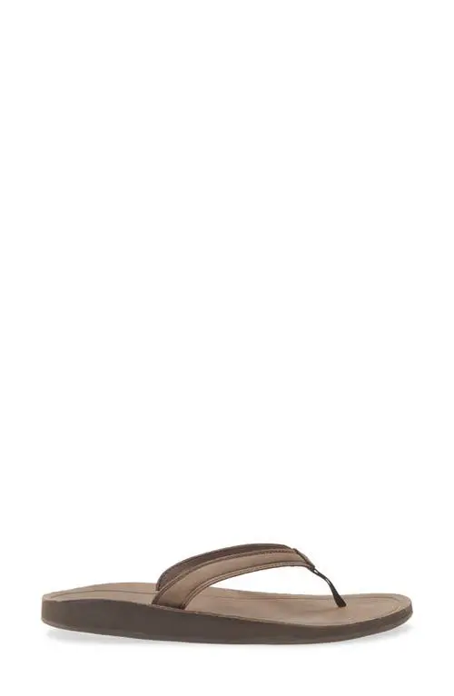 Olukai Southshore Flip Flop - Dark Java/dark Java