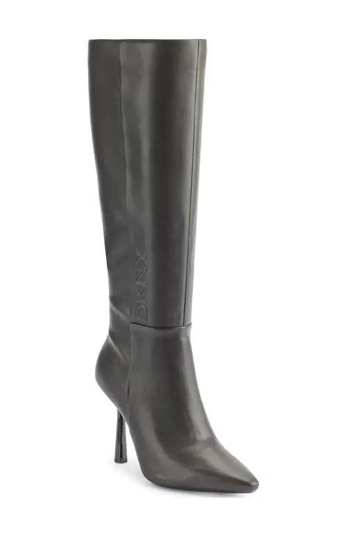 Dkny Nixie Knee High Boots - Brown