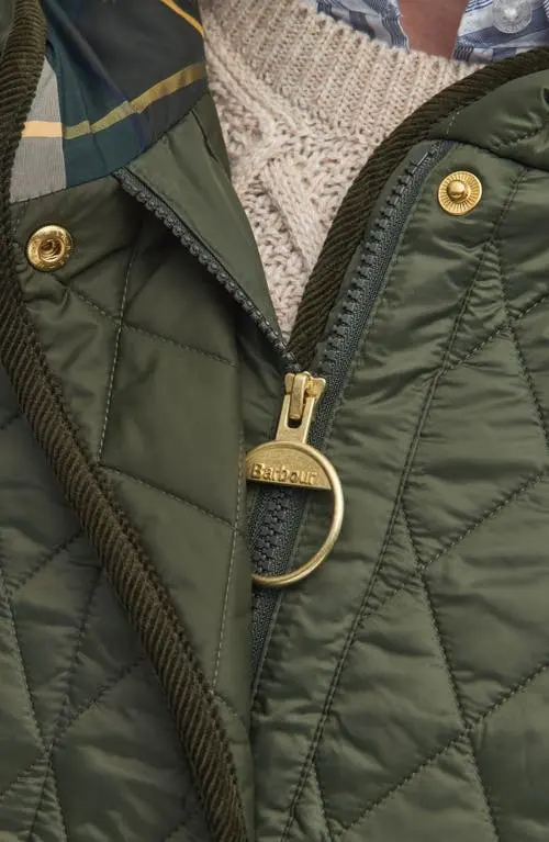 Barbour Harmby Hooded Quilted Coat