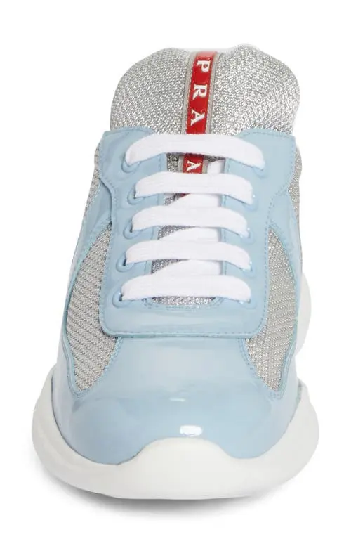 Prada America's Cup Sneakers - Celeste