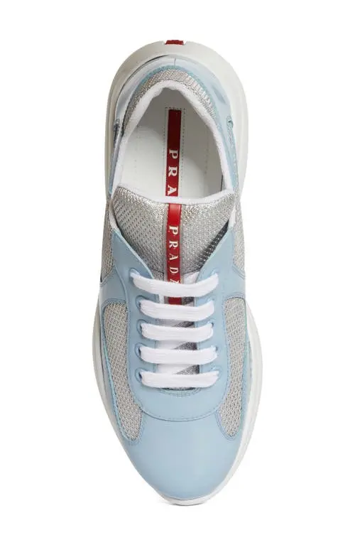 Prada America's Cup Sneakers - Celeste