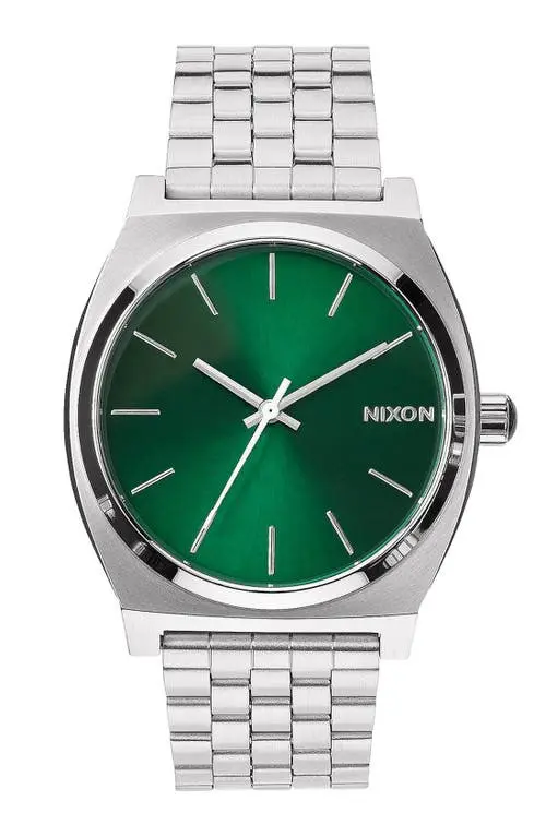 Nixon Time Teller Bracelet Watch - Green Sunray