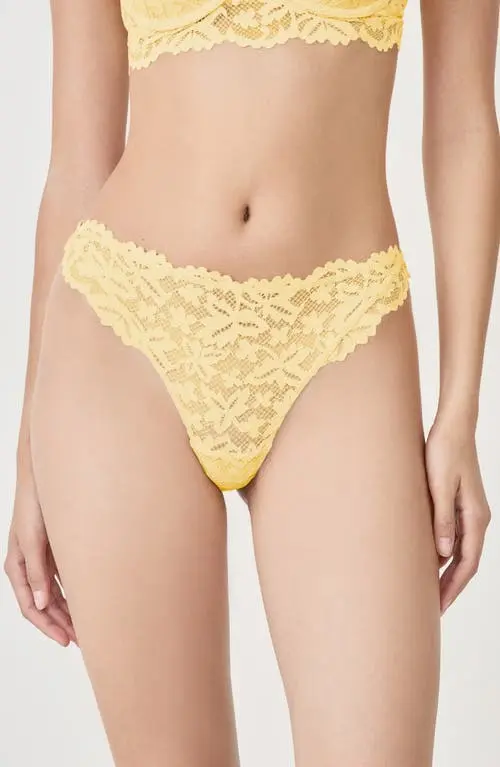 ETAM Legende Lace Tanga - Vanilla
