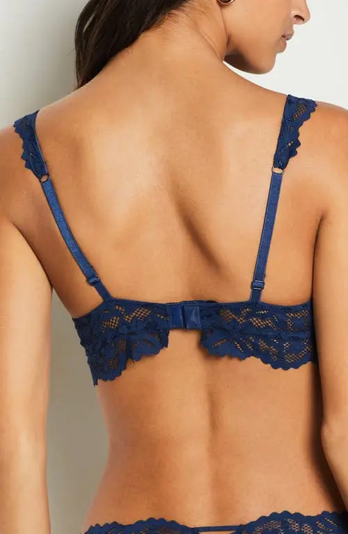 ETAM Legende Lace Unerwire Bra - Navy