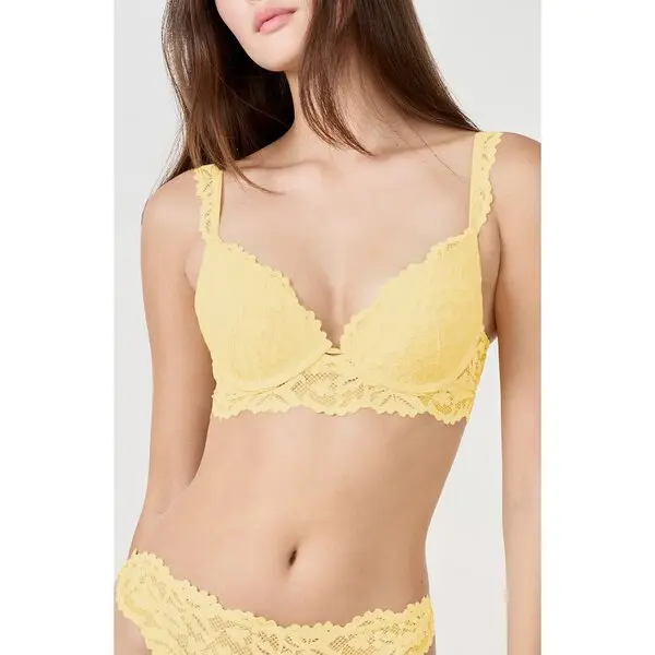ETAM Legende Lace Unerwire Bra - Vanilla