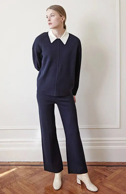 OYUN Merino Margo Knit Pants - Midnight