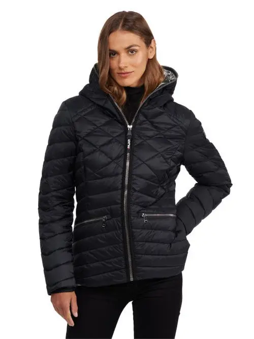 Pajar Nyota Lightweight Quilted Packable Jacket - Black
