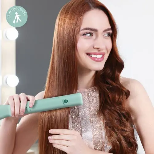 PURSONIC Usb Rechargeable Cordless Hair Straightener