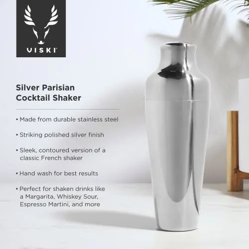 VISKI Parisian Cocktail Shaker - Harrison