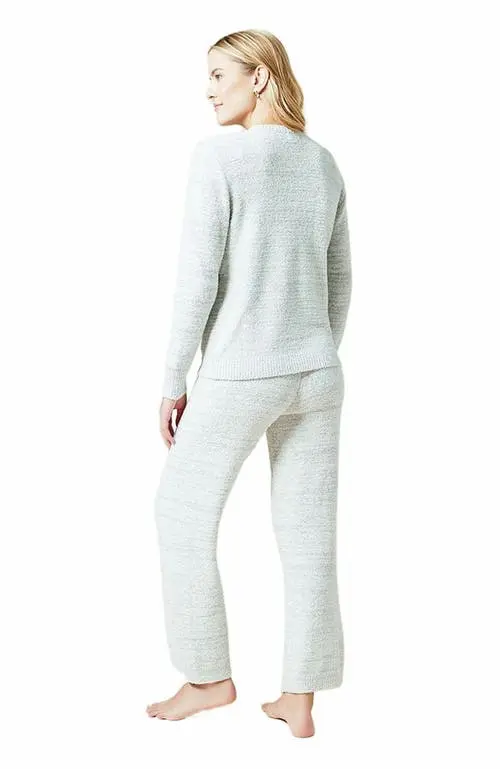 SOFTIES Marshmallow Crew Neck Lounge Set - Heather Grey