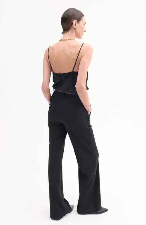 Co Lace Trimmed Silk Camisole
