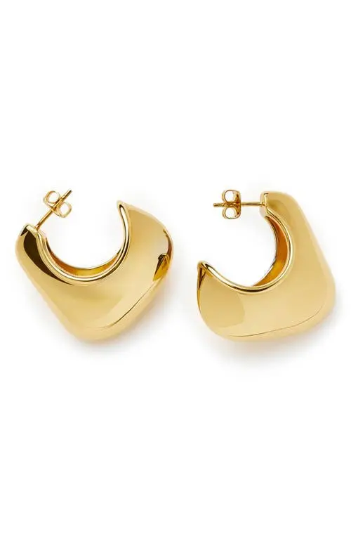 MISSOMA Volume Hoop Earrings - Gold