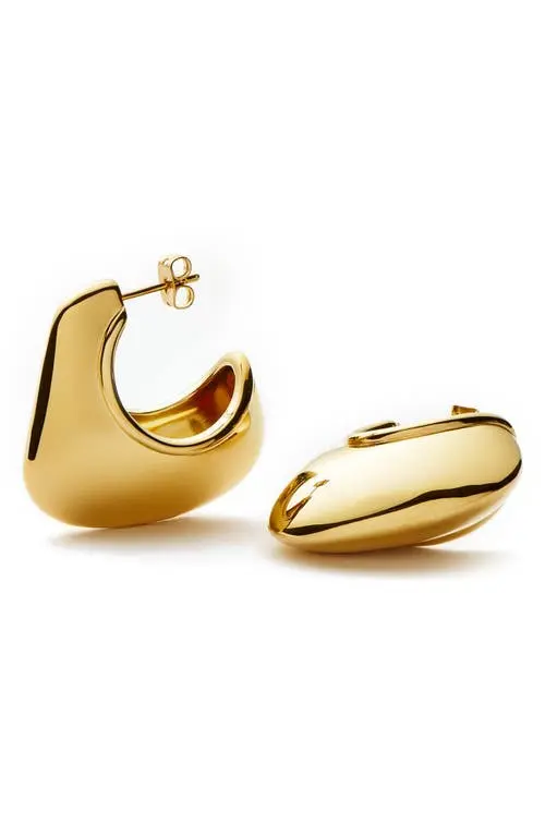 MISSOMA Volume Hoop Earrings - Gold