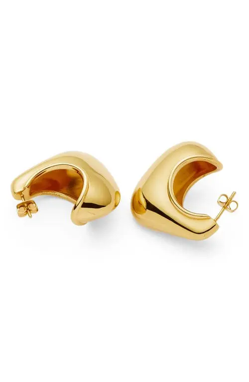 MISSOMA Volume Hoop Earrings - Gold