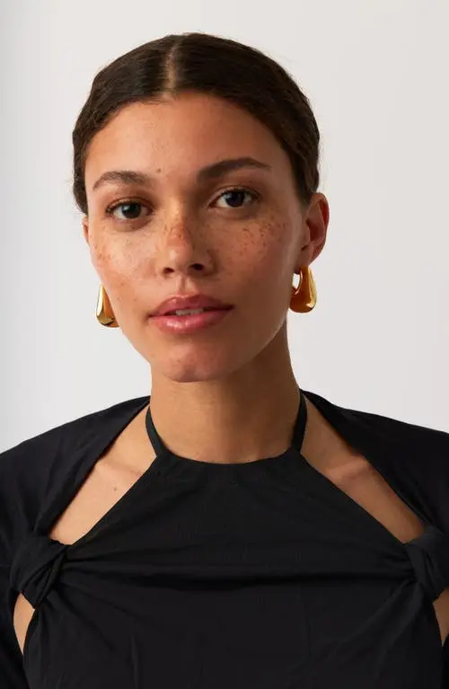 MISSOMA Volume Hoop Earrings - Gold