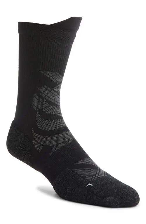 Comrad Running Performance Compression Crew Socks - Black