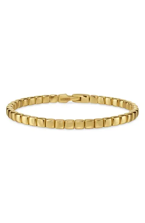 David Yurman Spiritual Beads Cushion Bracelet - 18k Gold